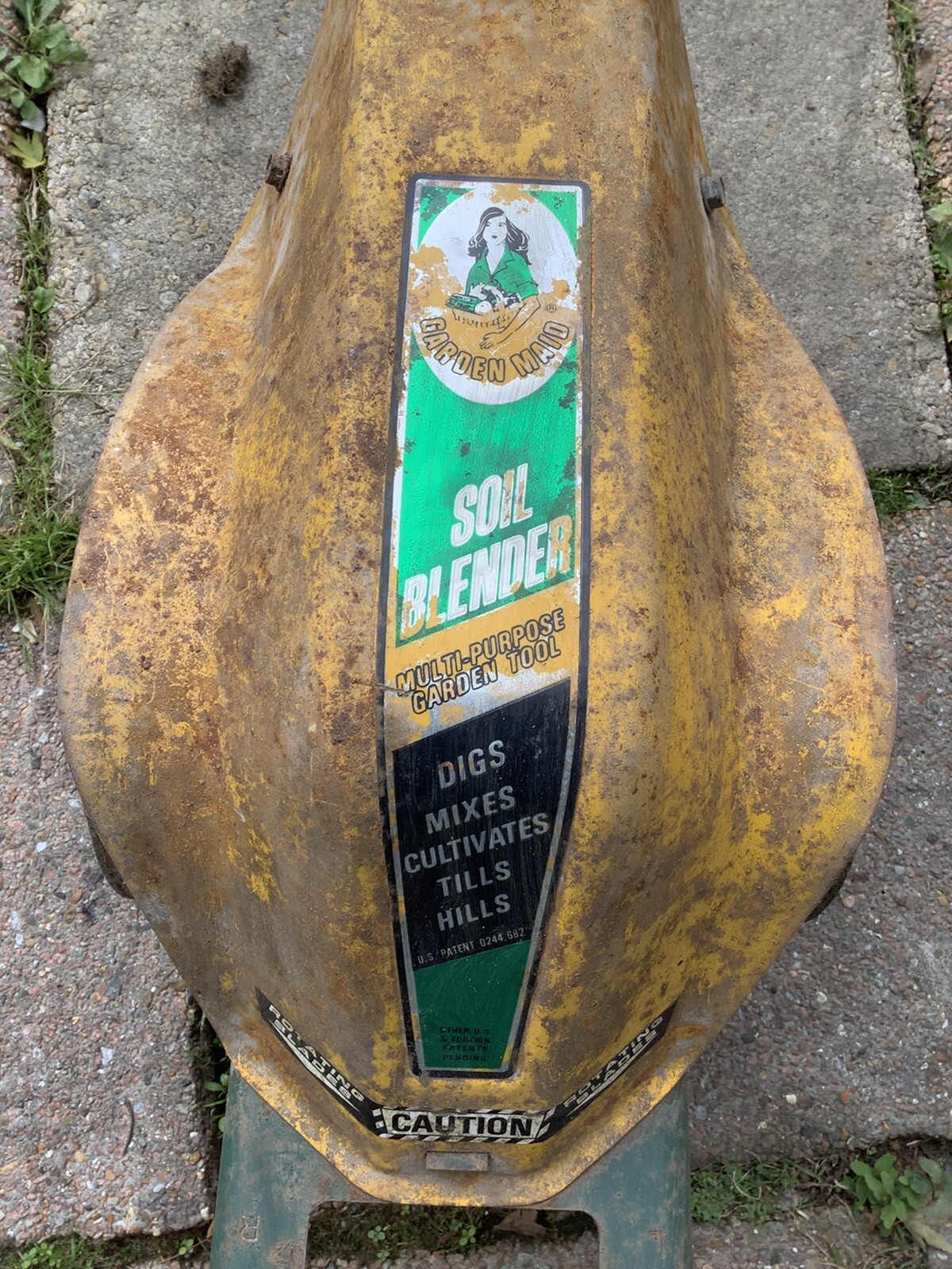 Garden Maid Electric Soil Blender/Rotavator Cultivator Tiller,American ...