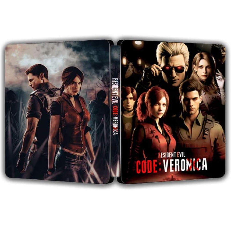 New Rare Limited Edition Resident Evil Code Veronica Steelbook Case ...