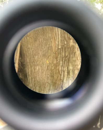 4x32 Fiber Optic Scope Chevron Reticle RED Weapon Sight ACOG Clone + 2 ...