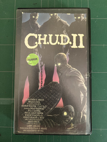 CHUD 2 VHS Cult Classic Horror | eBay