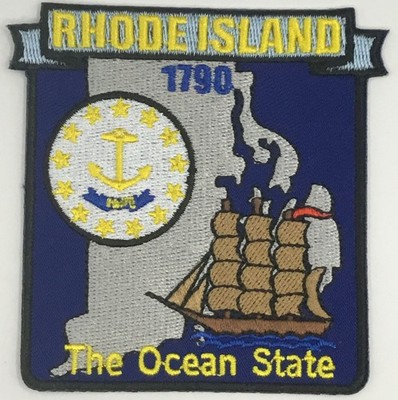 State patch Rhode Island The Ocean State patch | eBay