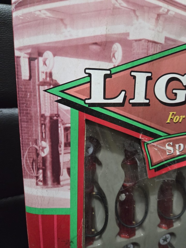 Texaco Vintage Decorative Special Edition Light Set 20 Pc Gas Pump ...