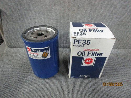 (2) Vintage AC Duraguard PF35 Oil Filter NOS | eBay