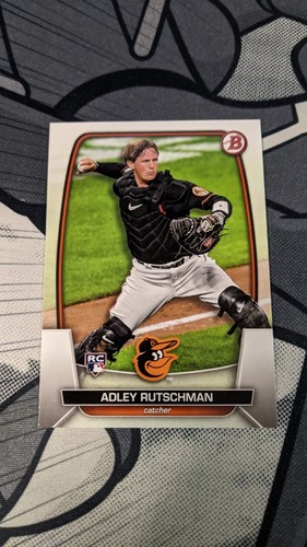ADLEY RUTSCHMAN 2023 Topps Bowman Baseball RC Rookie #40 Baltimore ...