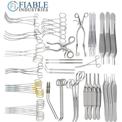Vascular Surgery Set of 52 Pieces High quality Surgical Instruments | eBay