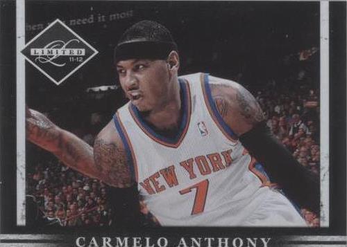 2011-12 Panini Limited - Jumbo Materials Jersey Number Carmelo Anthony ...