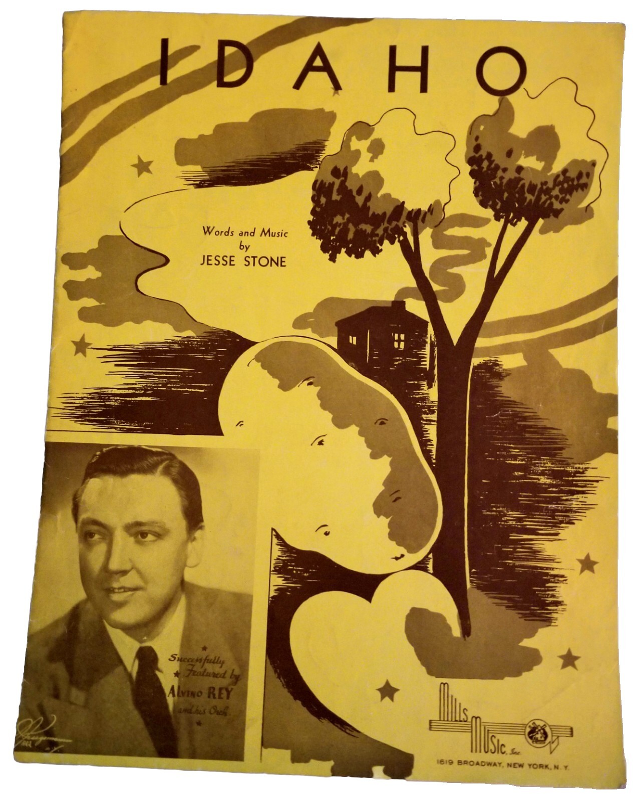 Idaho. Piano Sheet Music. 1942. Featured By Alvino Rey And His ...