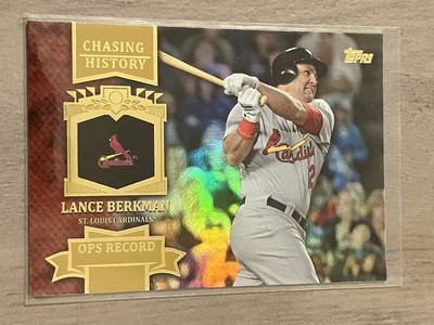 Lance Berkman 2013 Topps GOLD FOIL SP Parallel Chasing History Insert ...