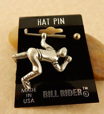 Vintage Pewter Golfer putter hat pin, Bill Rider brand | eBay