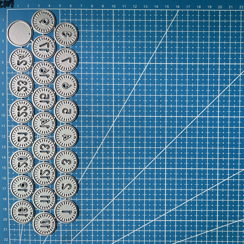 Metal Cutting Dies Numbers Scrapbooking Embossing Stencils Paper Card ...