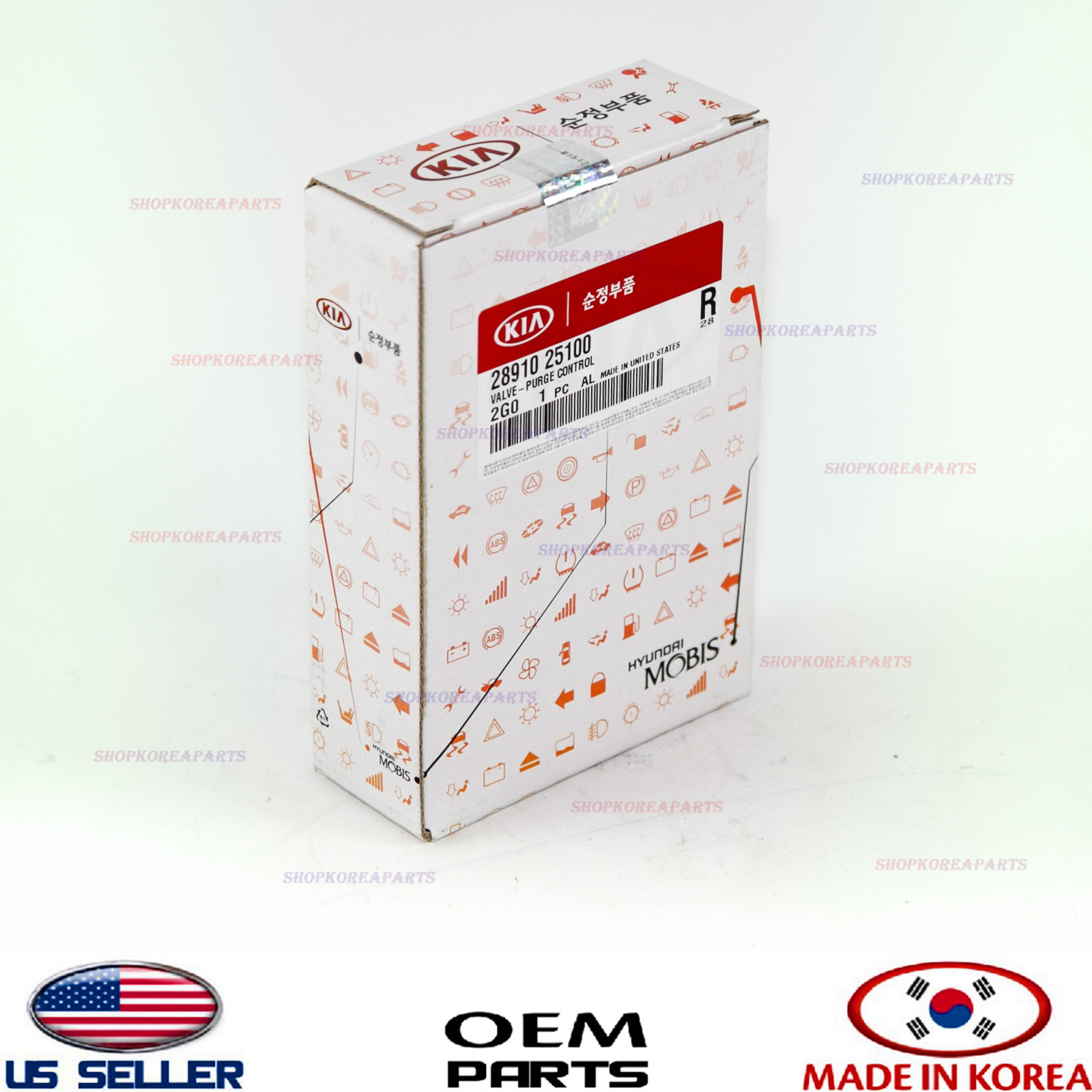 PURGE CONTROL VALVE GENUINE! FOR VARIOUS HYUNDAI KIA 06-18 2.0L 2.4L ...