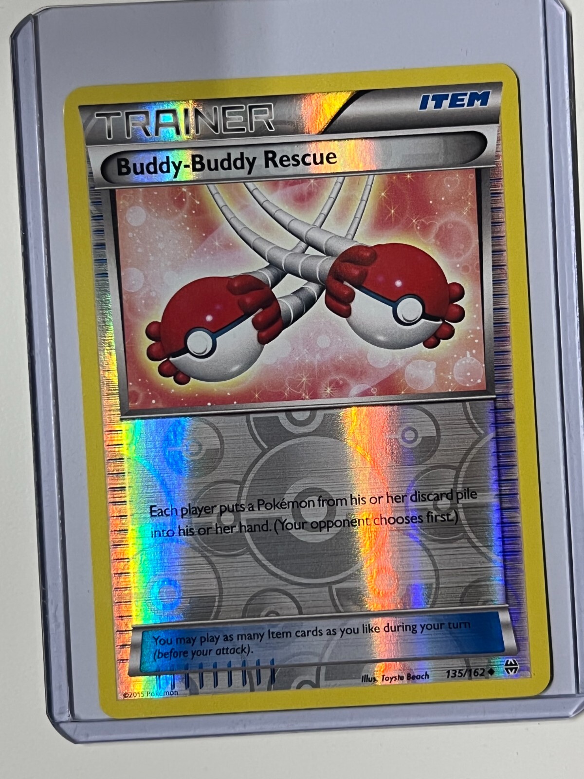 Buddy-Buddy Rescue #135/162 Reverse Holo 2015 Pokemon | eBay