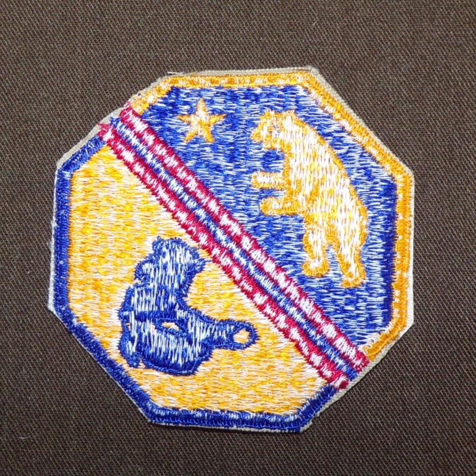 Original Early California State Guard Cut Edge SSI Patch | eBay