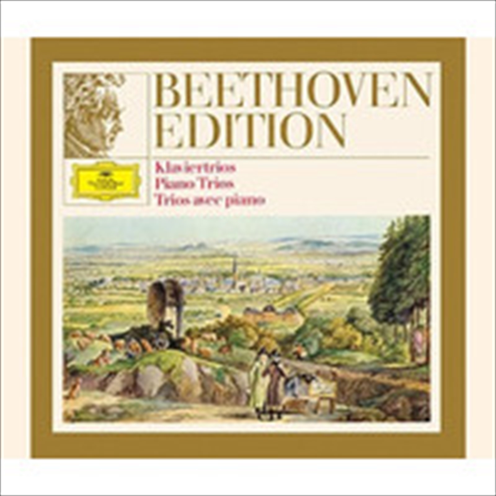 Beethoven Piano Trios Kempff Szeryng Fournier JAPAN 4 CD TOWER RECORDS ...