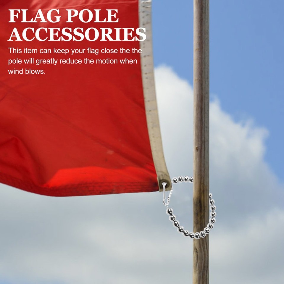 Flag Pole Slide Rings Retainer for Parts and Accessories Flagpole ...