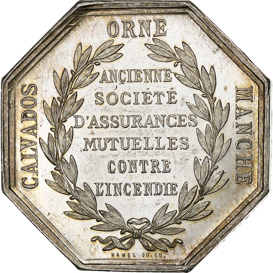 [#1158056] Frankreich, betaalpenning, Ancienne Société d'Assurances ...