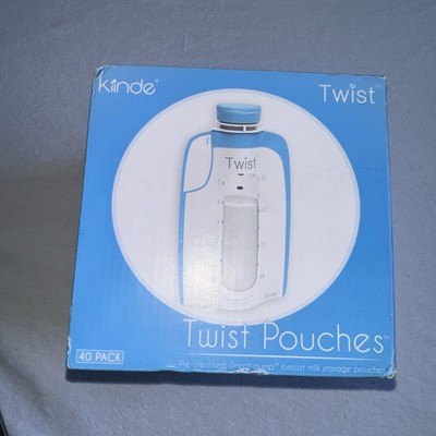 Kiinde Twist Pouches 40ct Box Brand New Breast Milk Collection ...