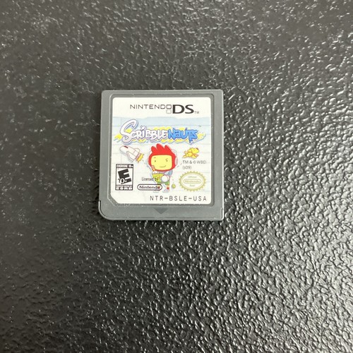 Scribblenauts Scribble Nauts DS Nintendo Gameboy Game Boy Game - TESTED ...