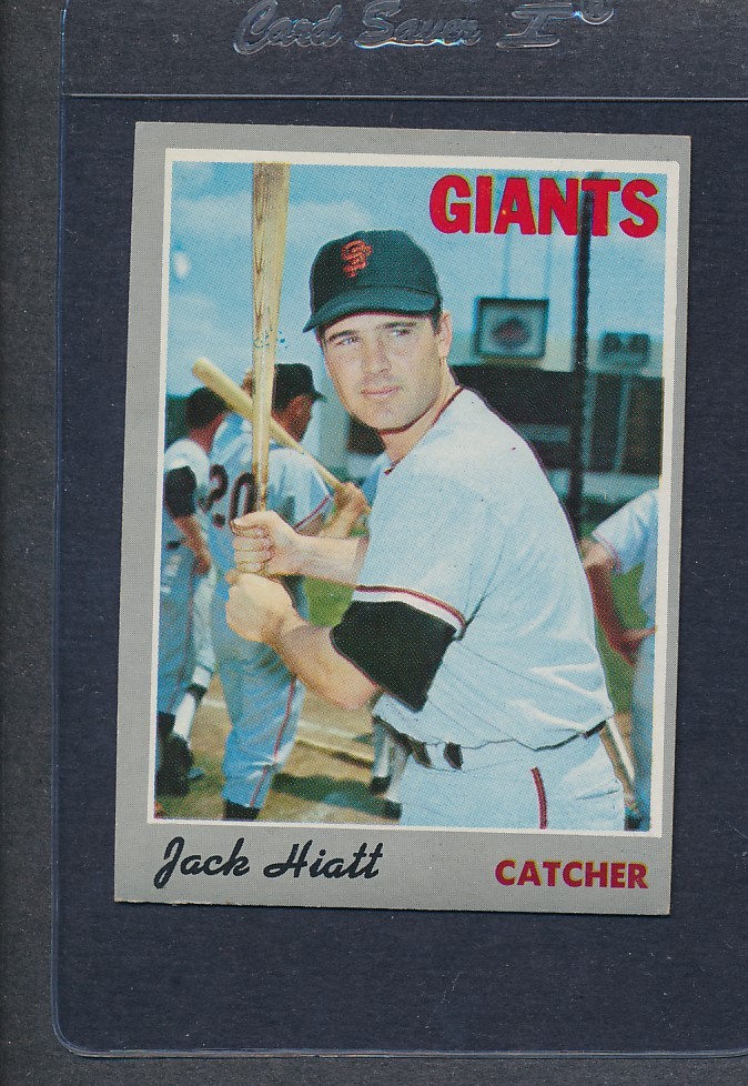 1970 Topps #013 Jack Hiatt Giants EX *666 | eBay