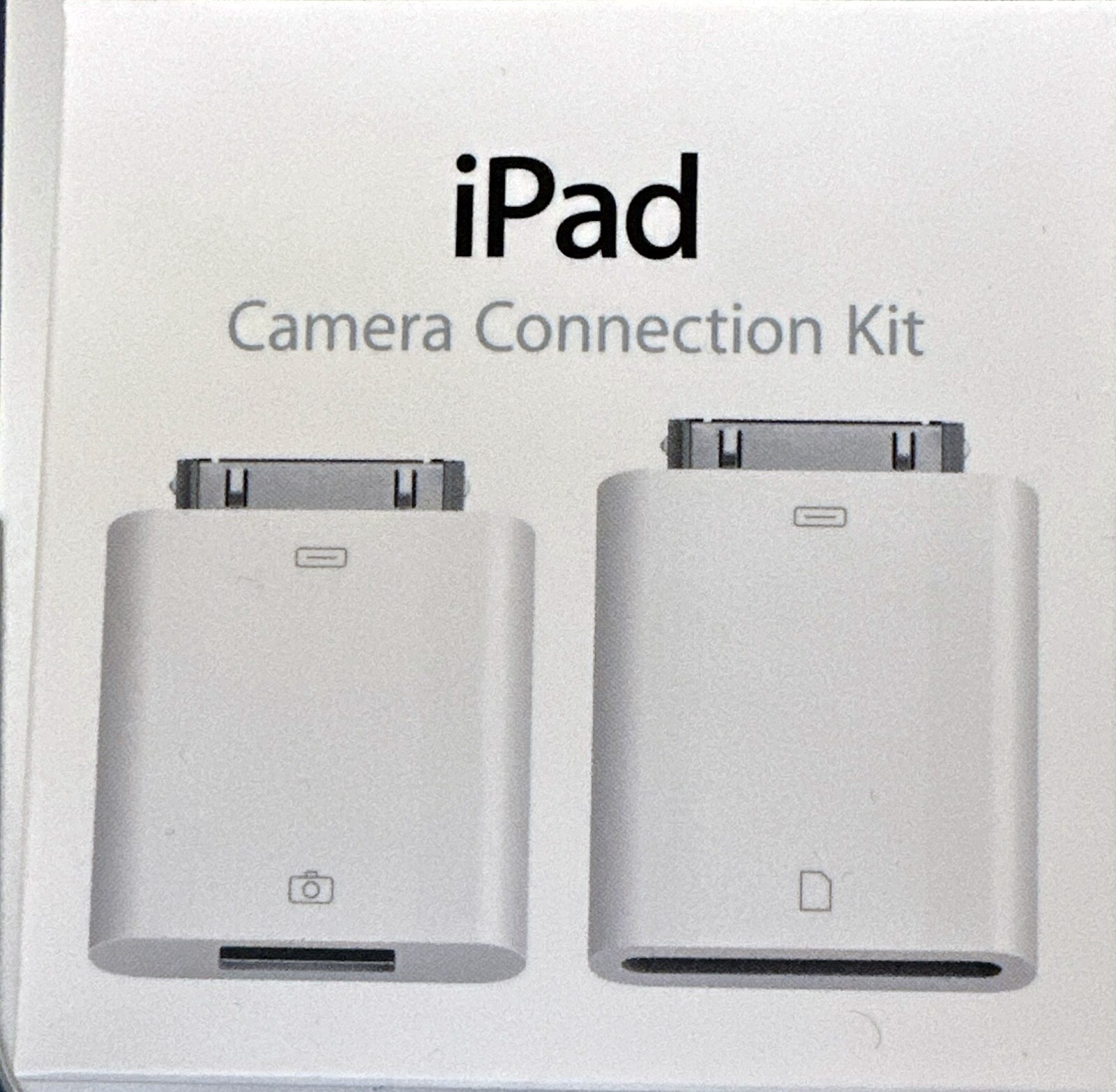 New In Box Genuine OEM Apple iPad Camera Connection Kit MC531ZM/A A1362 ...