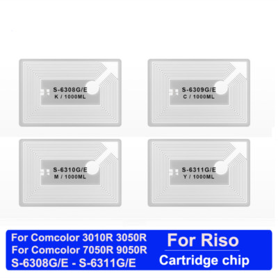S6308G/E - S6311G/E Cartridge Chip for Riso Comcolor 3010R 3050R 7050R ...