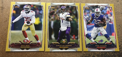 2014 Topps ERIC REID Gold 254+ PONDER 266 AND JACKSON 265. | eBay