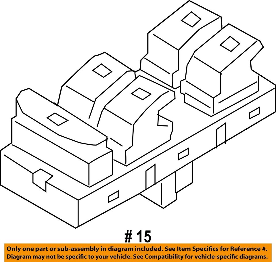 VOLKSWAGEN OEM 15-24 Arteon Front Door Interior Trim-Window Switch ...