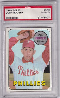 1969 Topps #599 John Boozer PSA 9 | eBay