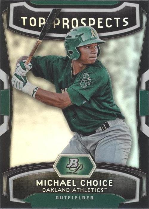 2012 Bowman Platinum - Top Prospects Michael Choice #TP-MC (RC) for ...