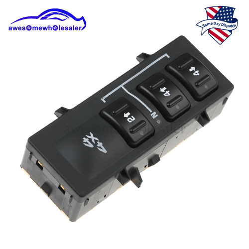 4X4 Wheel Drive Selector Switch For GMC Sierra 1500 2500 HD 3500 03-07 ...