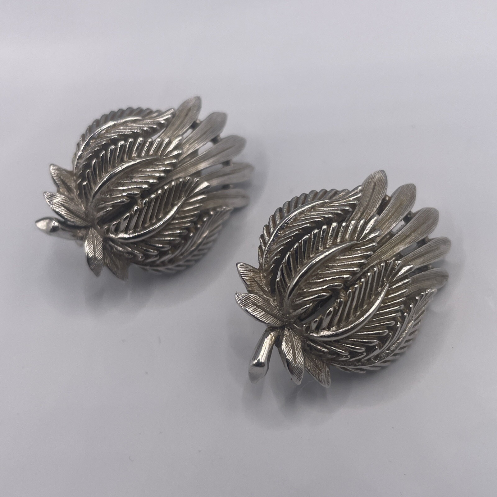 1955 To 1963 Silverstone Trafari Clip On Earring Rare - Gem