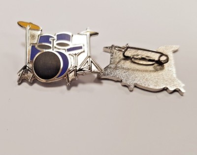 Drum Bass Badge Enamel Pin Badge Rock Pop music | eBay