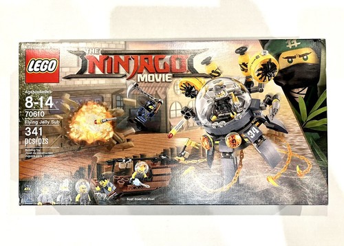 LEGO The LEGO Ninjago Movie Flying Jelly Sub (70610) New Sealed Jay ...