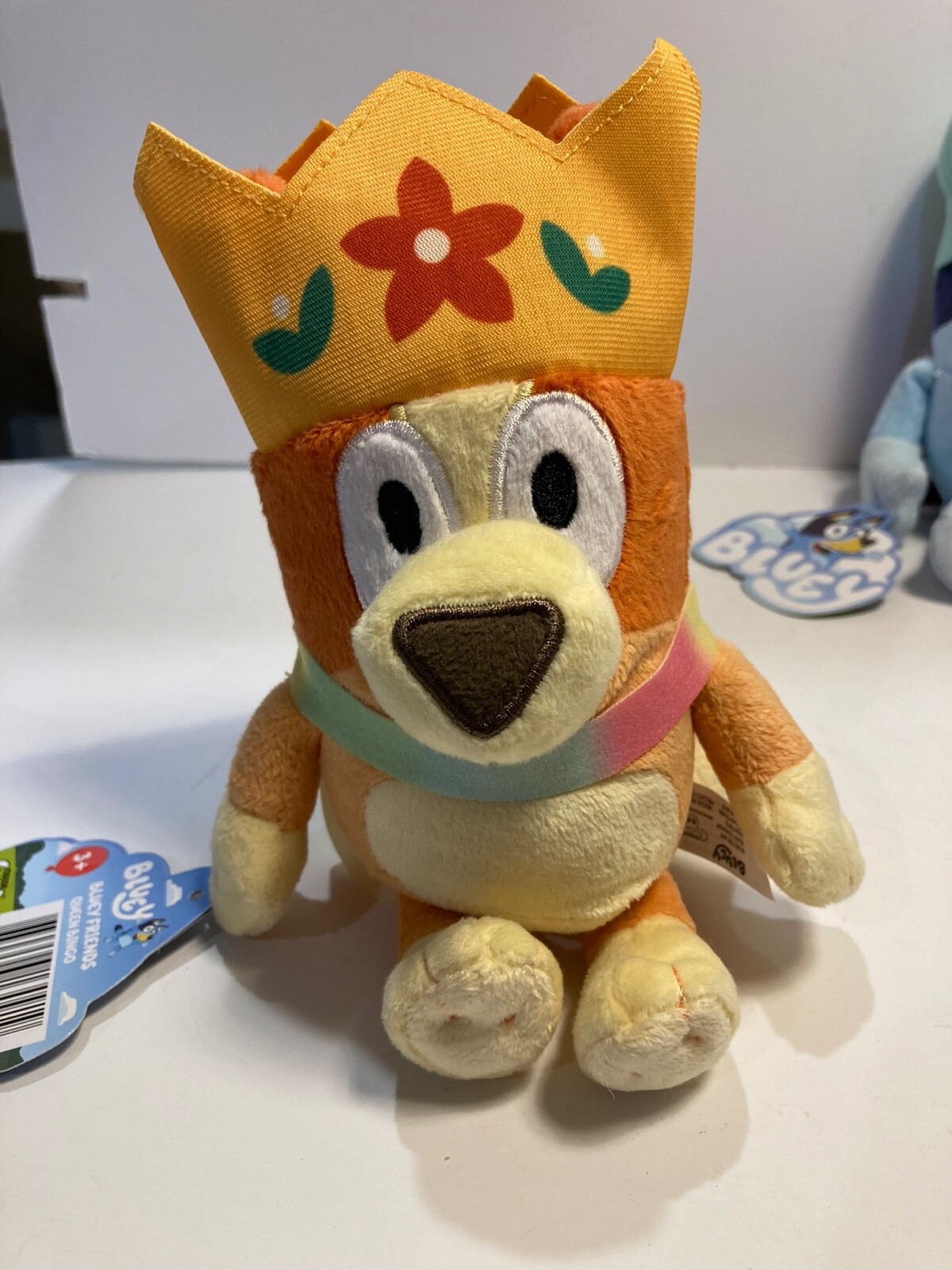 Disney Bluey & Friends Plush U PICK Winton Lucky Lila Rusty Mum Dad ...