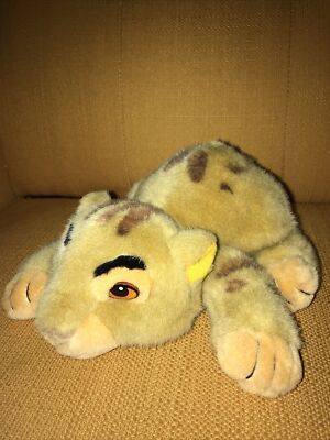 Vintage Disney Lion King Baby Cub Simba Pouncing Plush Stuffed Toy | eBay