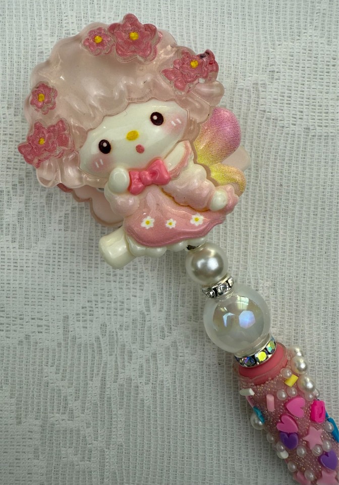Hand made beaded pens! H. Kitty and Friends gifts. Teen. Basket Filler ...