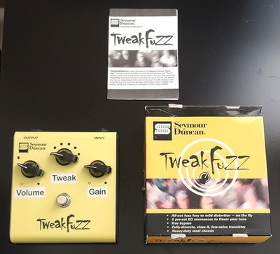 Seymour Duncan Tweak Fuzz Boutique Fuzz w/Box & Manual OPEN BOX | eBay