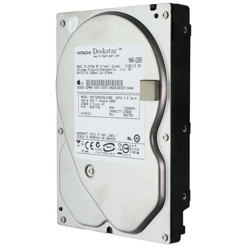 Hitachi Deskstar 250GB 3.5-inch SATA II HDD (HDP725025GLA380) | eBay ...