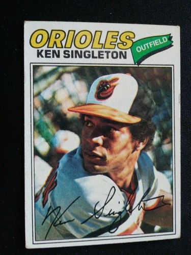 1977 Topps Baseball Card # 445 Ken Singleton - Baltimore Orioles | eBay