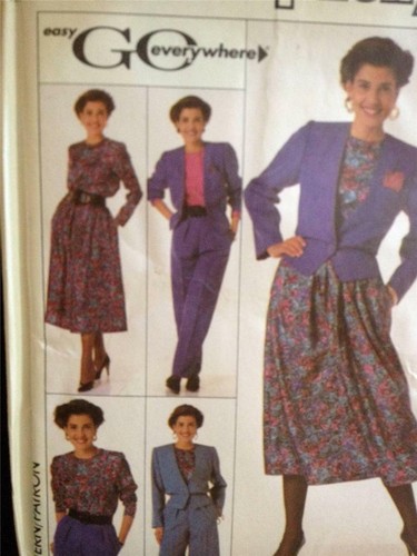 Simplicity Sewing Pattern 9255 Ladies / Misses Skirt Pants Blouse Size ...