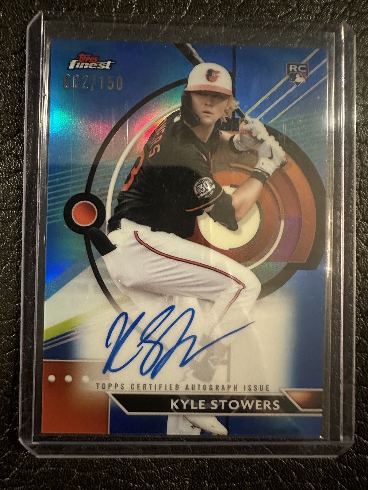 2023 Topps Finest - Finest Autographs Blue Refractor #FA-KS Kyle ...