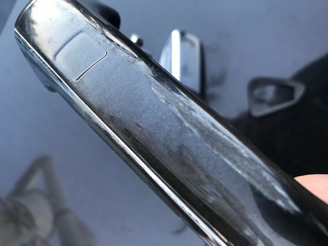 Left REAR door handle keyless go S CL class Mercedes Benz OEM ...