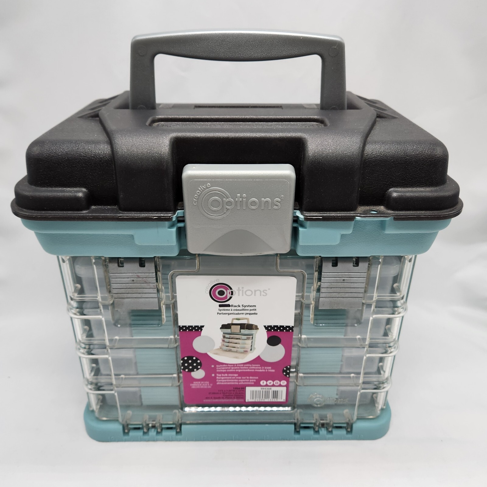 Creative Options Grab N Go Small Rack System Plano Organizer Storage ...