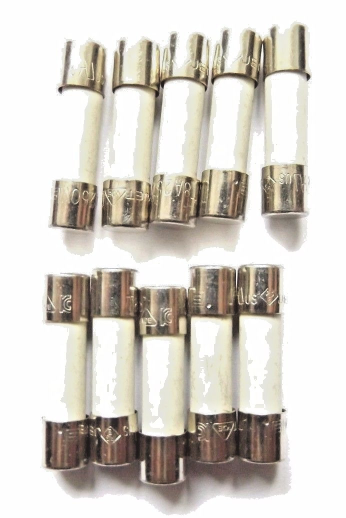 Fuse 8a 20mm HBC Antisurge T8A H 250v Ceramic x10pcs | eBay