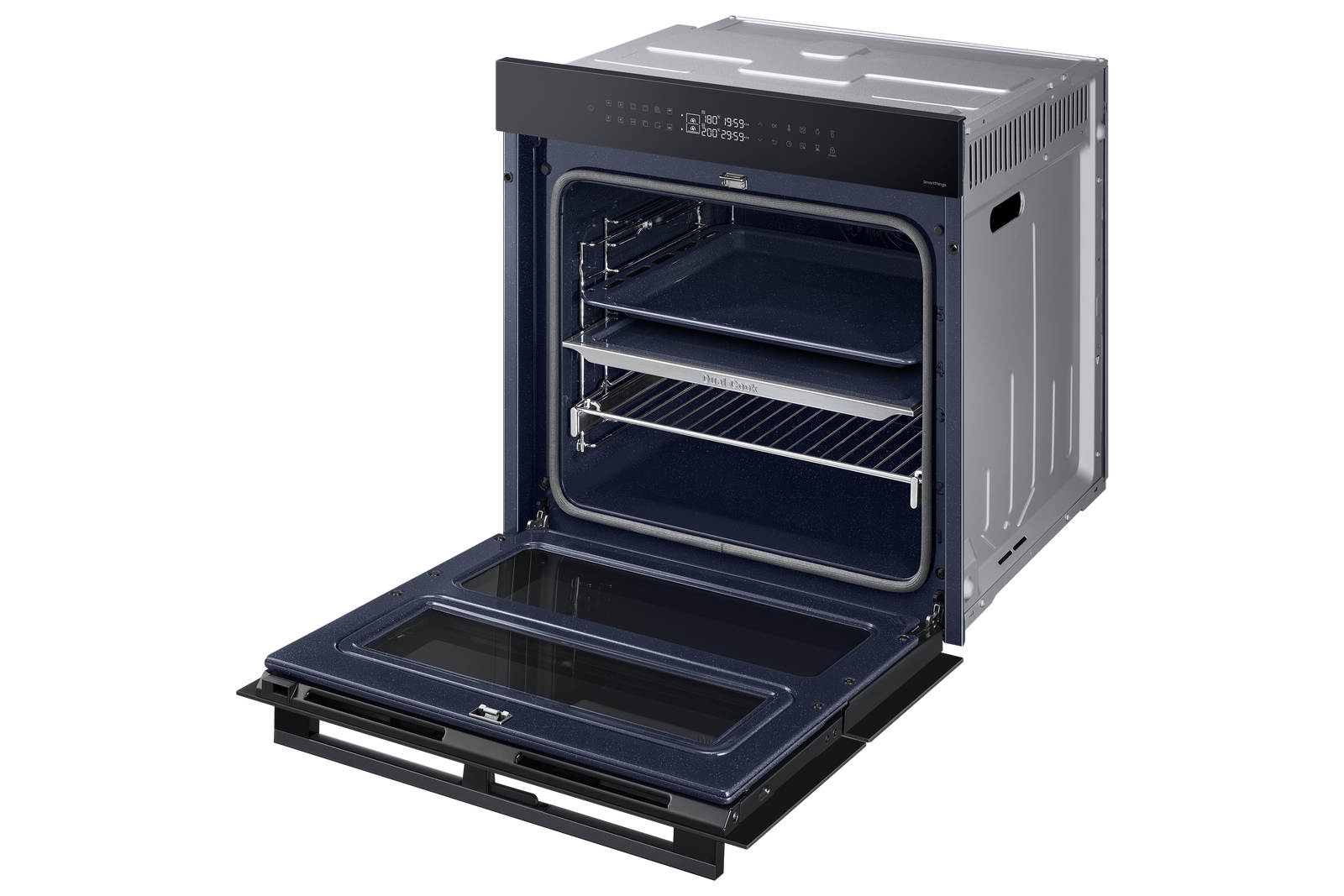 Samsung NV7B4355VAK/U4 Series 4 Smart Oven with Dual Cook - Black for ...