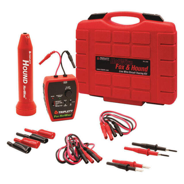 Triplett 3388 Fox & Hound HotWire Live Wire & Probe Kit for sale online ...