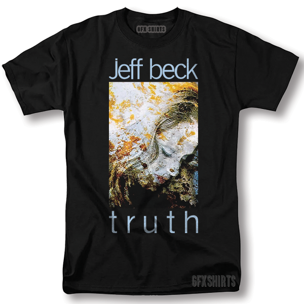 Jeff Beck Shirt Rock Concert Tour Merch Poster Vntg Graphic T-Shirt | eBay