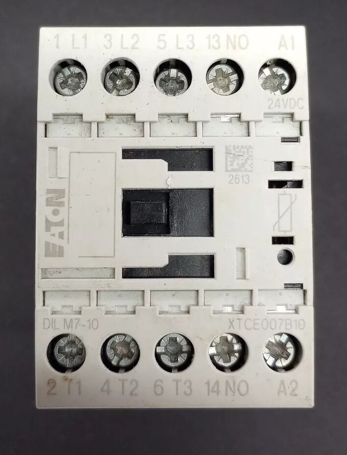 Eaton DIL M7-10 24V 3PH 600VAC 20A Contactor 3 Pole XTCE007B10 M007B ...