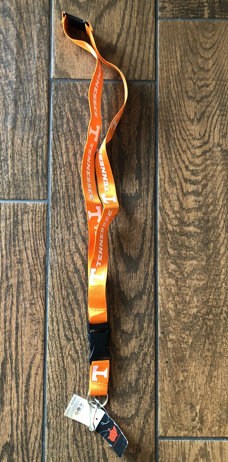 Tennessee Volunteers LANYARD KEY CHAIN W/DETACHABLE BUCKLE 1" W 22" L ...