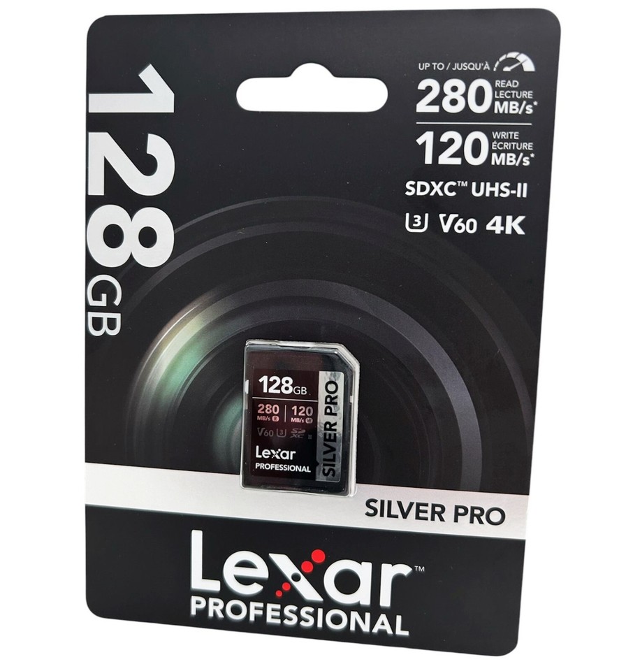 Lexar SILVER Professional 1667x 64GB 128GB 256GB UHS-II SDXC 250MB/s ...